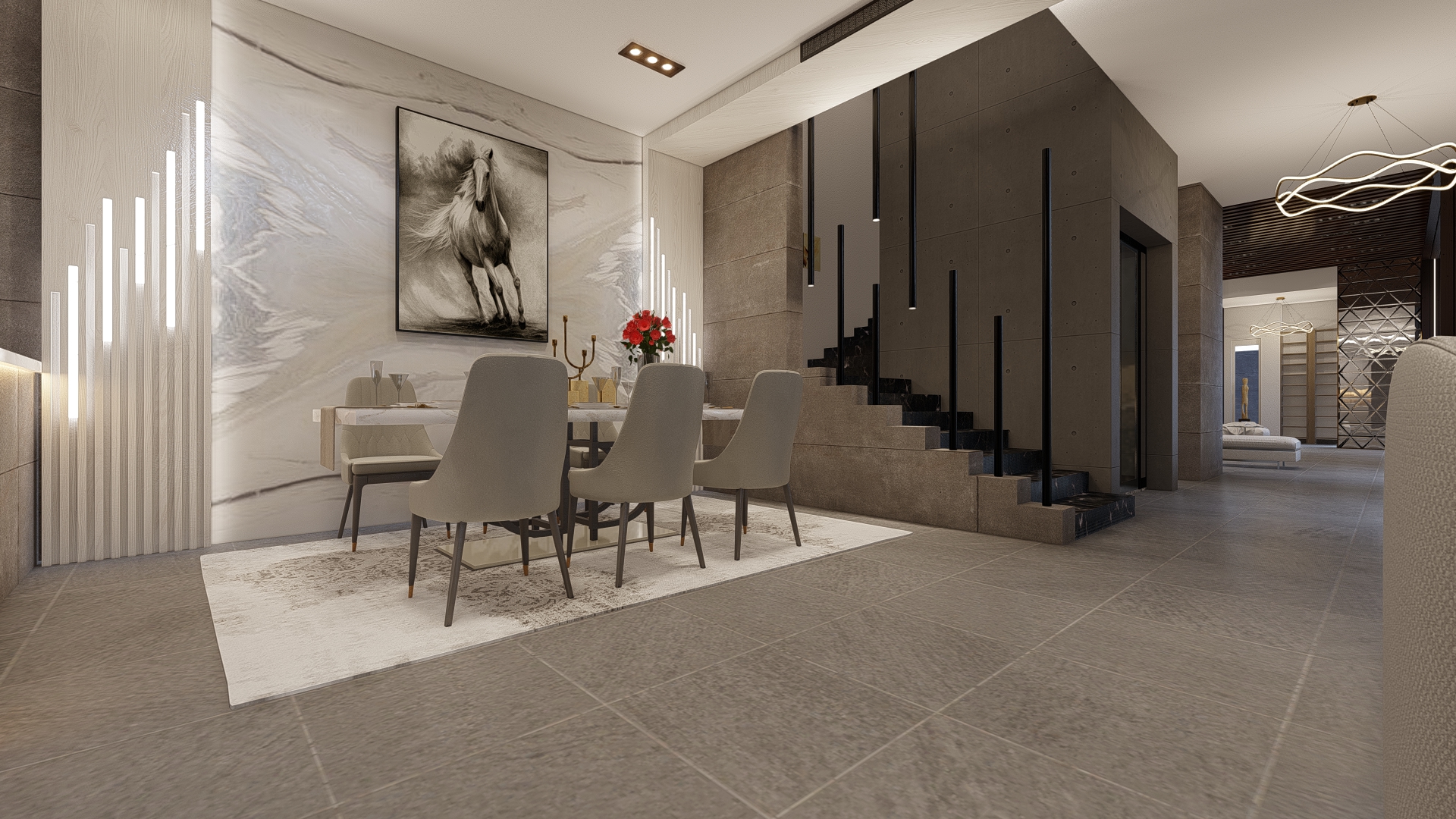 Villa in Riyadh City - bespoke decor